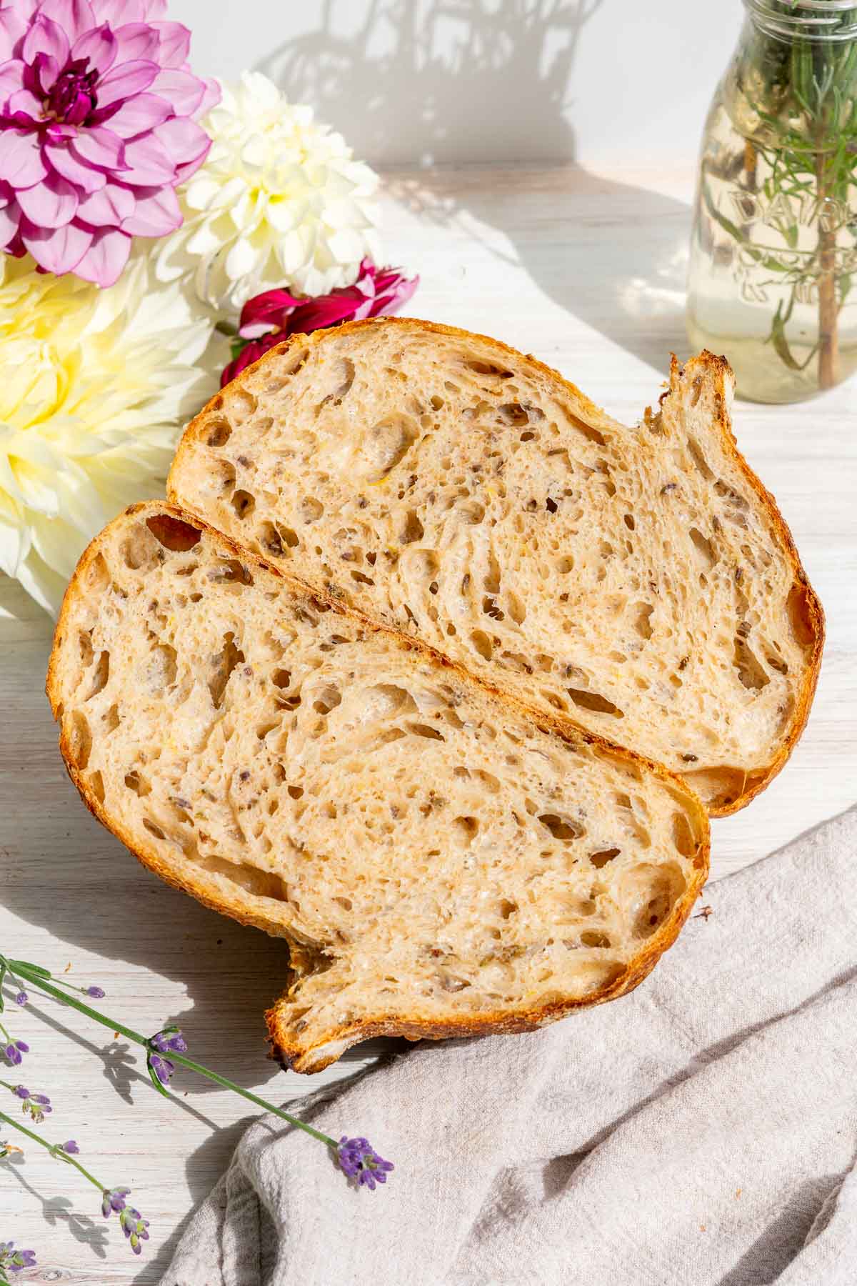 Lavender Vanilla Sourdough Bread – Sourdough Brandon